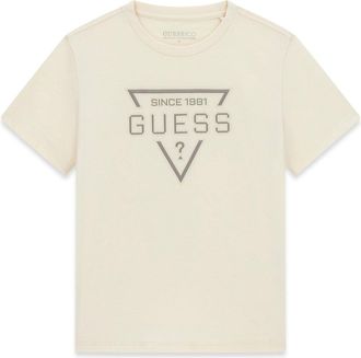 Guess T-Shirt L6RI30 I3Z14 Beige Regular Fit