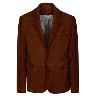 Golden Goose Giacca Robyn Waxed - - Jackets - Herren - Braun - M