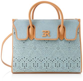 Ermanno Scervino Unisex Terra Handbag, Jeans