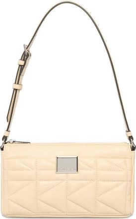 Karl Lagerfeld Femme, Sacs, Beige, Taille: ONE Size Shoulder Kuilt S