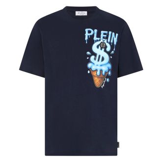 Philipp Plein Herren, Oberteile, Blau, 2XLGr&ouml;&szlig;e