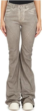 Rick Owens Femme, Jeans, Gris, Taille: W26 Pantalon Tailleur &Eacute;vas&eacute;