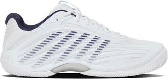 K-Swiss Herren Hypercourt Express 3 Clay Tennis Shoe, White/Peacoat/Silver, 41.5 EU