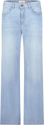 Cartoon High Waist Jeans - - Jeans - Damen - Blau - XL