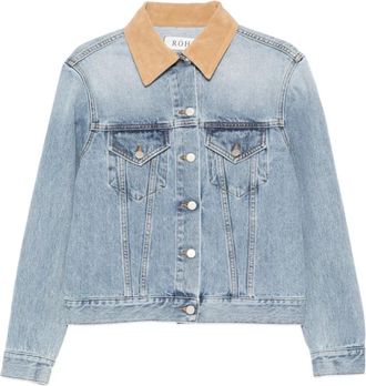 R&oacute;he Femme, Blouses et Chemises, Bleu, Taille: 36 FR Outerwear Rohe