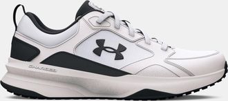Under Armour UA Charged Edge - Low - Sneaker, Wei&szlig; Wei&szlig; Schwarz, 12.5 UK