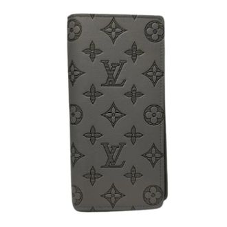 Louis Vuitton Pre-owned Monogram Shadow Long wallet (bi-fold) - - Pre-owned - Damen - Grau - ONE SIZE