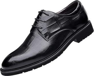 Generic Chaussures Oxford Modernes imperm&eacute;ables for Hommes, r&eacute;sistantes &agrave; lusure, Rehaussantes, en Cuir, Chaussures habill&eacute;es Classiques et &eacute;l&eacute;gantes