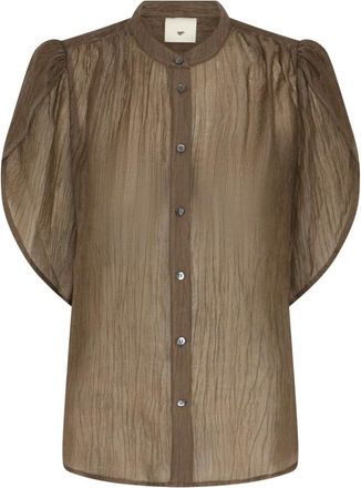 Julie Fagerholt - Heartmade Blouses & Chemises - Femme - Blouses et Chemises - Brun - Taille: 38 FR