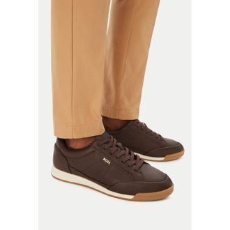 HUGO BOSS Sneakers BOSS Nitan 50568493 Dunkelbraun