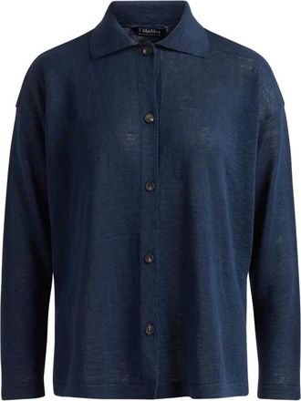 Max Mara Femme, Pulls, Bleu, Taille: 36 FR Cardigans