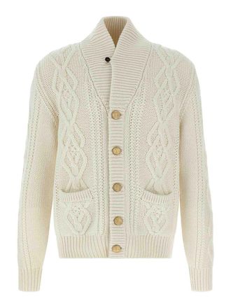 Brunello Cucinelli Cardigan - Blanc