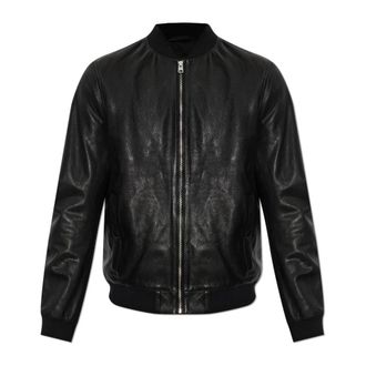 AllSaints Morten Lederjacke - - Jackets - Herren - Schwarzk - L