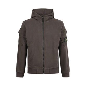 Stone Island Herren, Sweatshirts & Hoodies, Grau, 2XLGr&ouml;&szlig;e