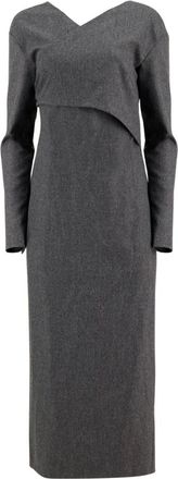Khaite Femme, Robes, Gris, Taille: 44 FR Aubrey Dress