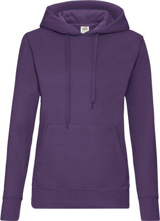 Fruit Of The Loom 62-038-0 - Damen-Sweatshirt, Violett, Gr&ouml;&szlig;e XL