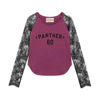 Valentino Panther 60 T-Shirt - - Tops - Damen - Rosa - M
