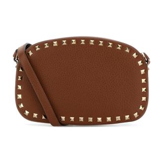 Valentino Garavani Femme, Sacs, Brun, Taille: ONE Size Rockstud Mini Crossbody Bag