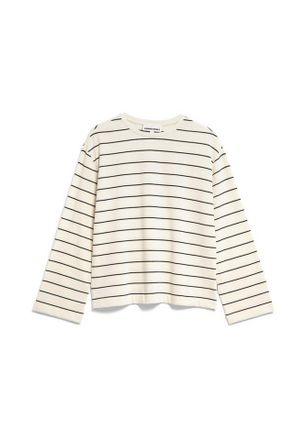 Armedangels Longsleeve MARYNAA FINE STRIPE Loose Fit