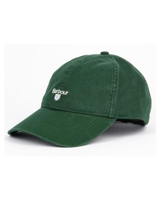 Barbour Cap aus Baumwolle mit Logo-Stickerei in