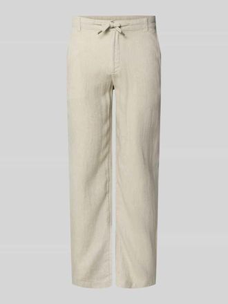 Jack & Jones Leinenhose mit Bindeg&uuml;rtel Modell KARL MYKONOS
