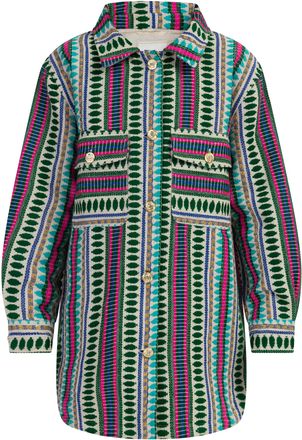 Izia Hemdjacke M&auml;dchen Mehrfarbig T&uuml;rkis