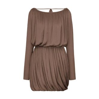 Saint Laurent Damen, Kleider, Beige, SGr&ouml;&szlig;e