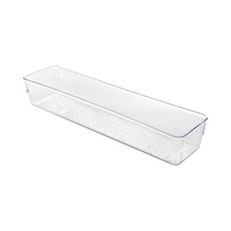 Metaltex Schubladen Ordnungssystem, transparenter Organizer mittel, schmal