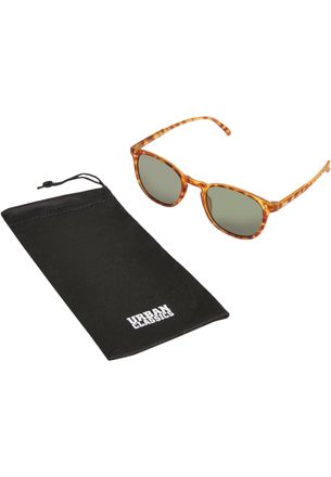 Urban Classics Sunglasses Arthur UC brown leo/green one size