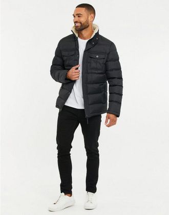 Threadbare Steppjacke THB Jacket Ellen mit hochabschlie&szlig;endem Kragen