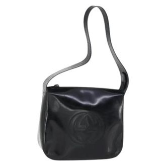 Gucci Pre-owned Schultertasche aus beschichtetem Canvas - - Pre-owned - Damen - Schwarzk - ONE SIZE