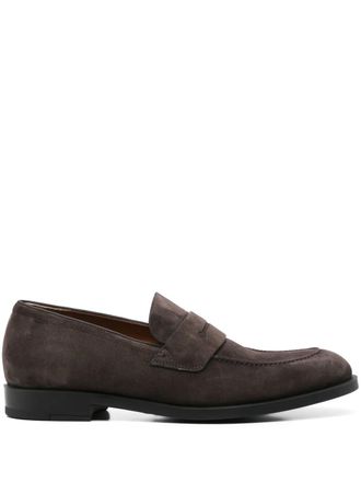 Ermenegildo Zegna Loafer aus Wildleder - Braun
