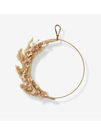 Vertbaudet Couronne de Fleurs s&eacute;ch&eacute;es Rose TU