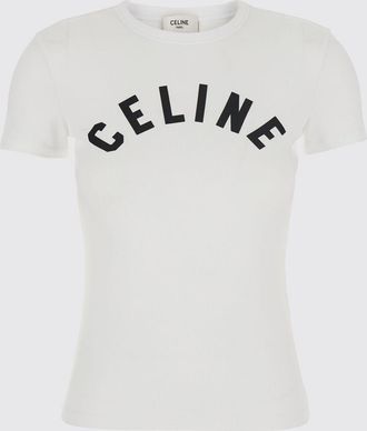 Celine T-Shirt Femme couleur Blanc