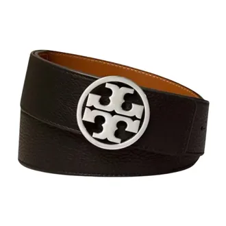 Tory Burch Femme, Accessoires, Noir, Taille: M Ceinture Réversible