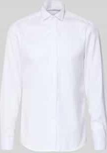 Eterna Slim Fit Business-Hemd mit verdeckter Knopfleiste