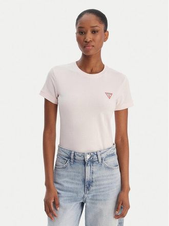Guess T-Shirt W2YI44 J1314 Rosa Regular Fit