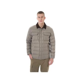 U.S.Polo Association Gesteppte Jacke mit Samtkragen - - Jackets - Herren - Beige - 2XL