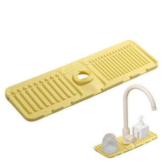 Generic Spritzschutz f&uuml;r K&uuml;chensp&uuml;le - Spritzschutz f&uuml;r Sp&uuml;le | Verhindert Wasseraustritt | Ideal f&uuml;r K&uuml;chensp&uuml;le Wasserhahn | Sem Installation