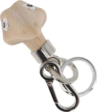 Loewe Porte-cl&eacute;s en tissu Pre-owned - Femme - Pre-owned - Beige - Taille: ONE Size