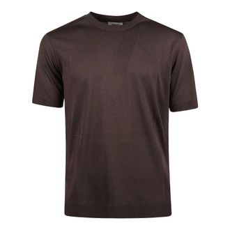 Altea T-shirt Cyrill Regular - Homme - Tops - Brun - Taille: M