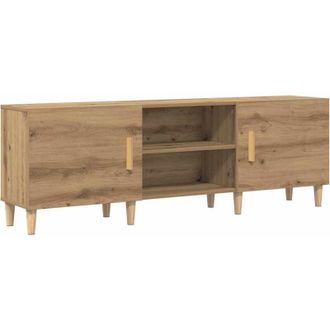 vidaXL Vidaxl - Meuble tv ch&ecirc;ne artisanal 150 x 30 x 50 cm Bois ding&eacute;nierie