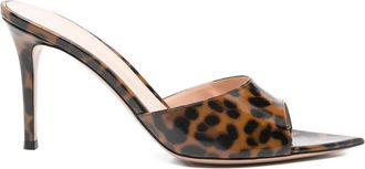 Gianvito Rossi Elle Sandalen mit Absatz 85mm - Braun