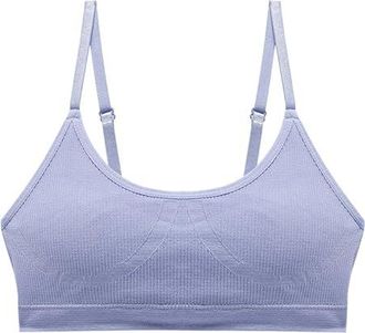 Generic Soutien-gorge confortable et r&eacute;glable sans armatures pour femme 2026, bleu clair, XL