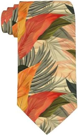 Generic Feuilles Du Désert Moderne Cravatte Élégante Cravates Décontractée Cravates Hommes Pour Soirée Accessoires Célébrations