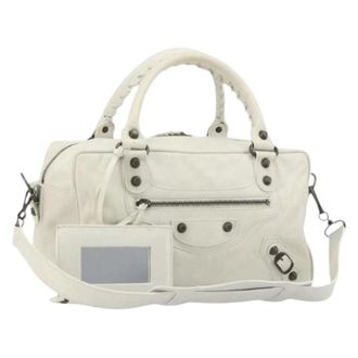Balenciaga Pre-owned Vintage Hand Bag - - Pre-owned - Damen - Wei&szlig; - ONE SIZE