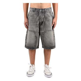 Ksubi Maxx Operator Denim Short - - Shorts - Herren - Grau - W33