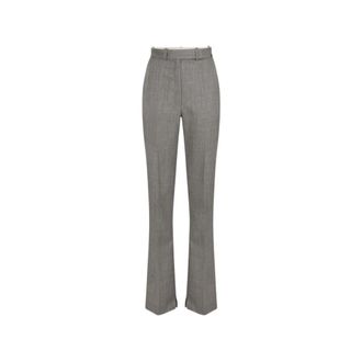 Elisabetta Franchi Pa18667E2 431 Weite Hose - - Trousers - Damen - Grau - S