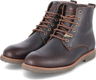 Panama Jack German Igloo C2 Stiefel mit Warmfutter Glattleder Herren in braun - Gr. 47