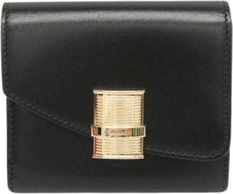Ferragamo Portefeuille Pre-owned (tri-fold) - Femme - Pre-owned - Noir - Taille: ONE Size